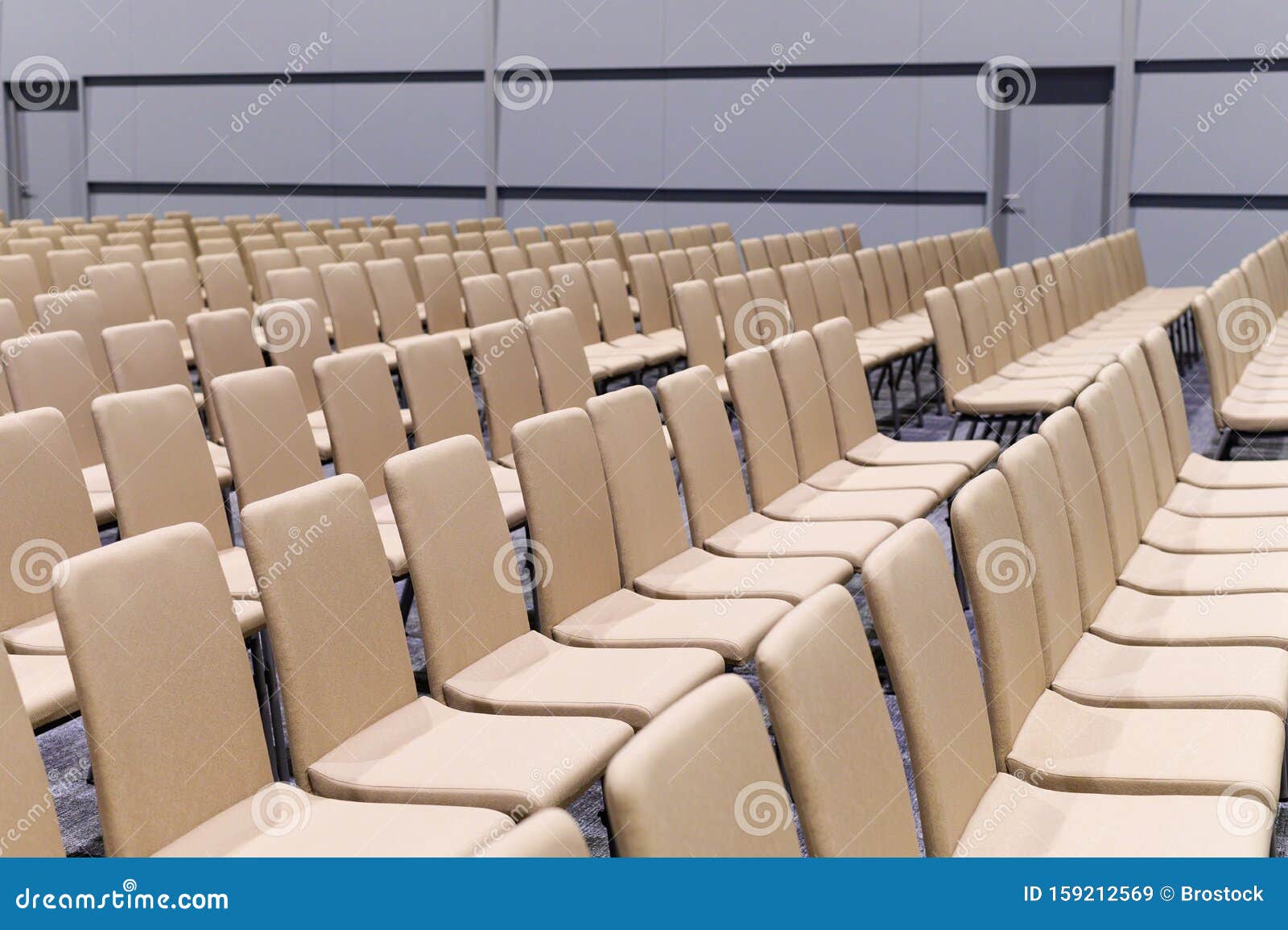Interior of Empty Auditorium Room Stock Image - Image of lesson ...