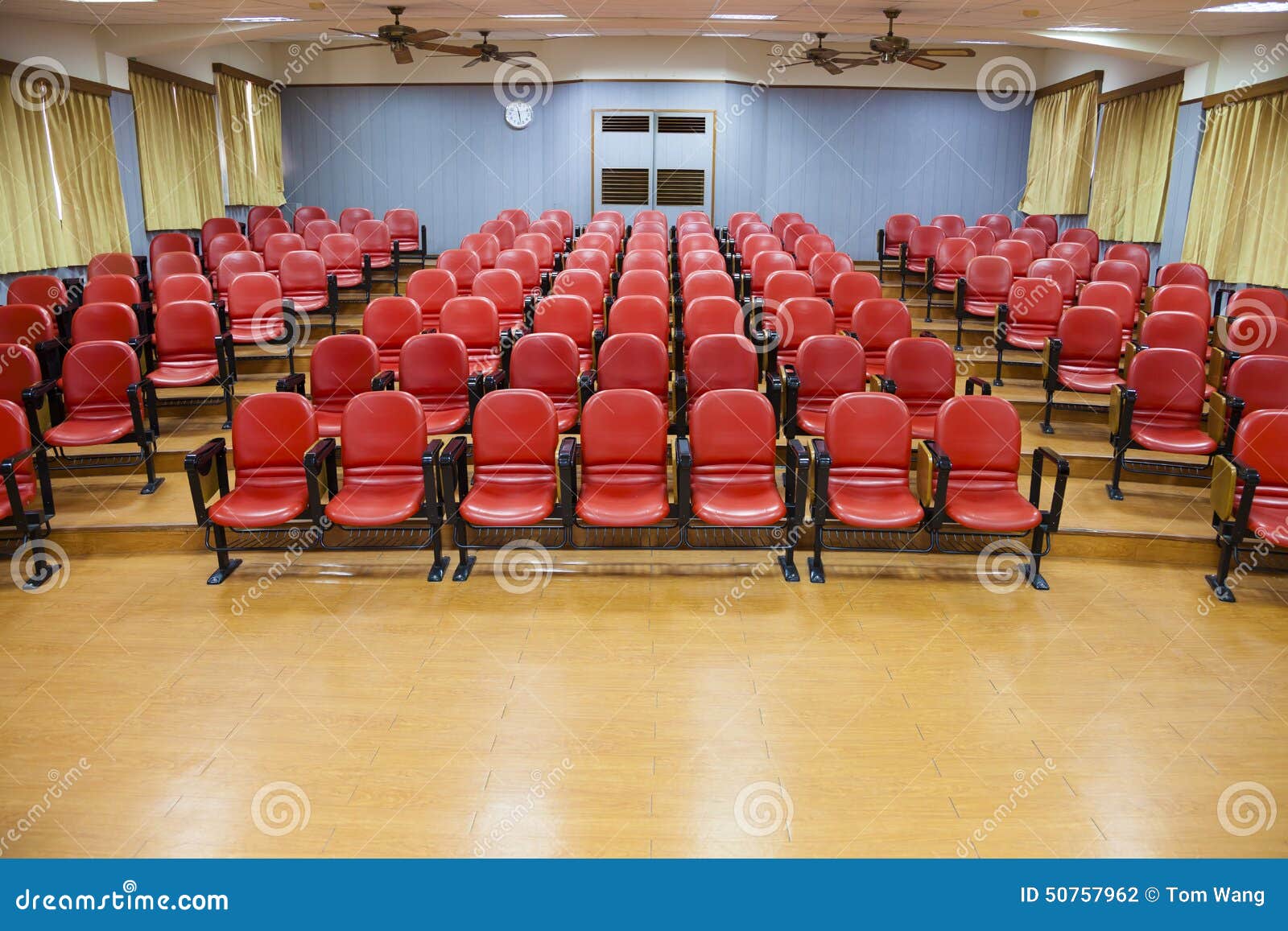 Interior of Empty Conference Hall Stock Photo - Image of audience ...