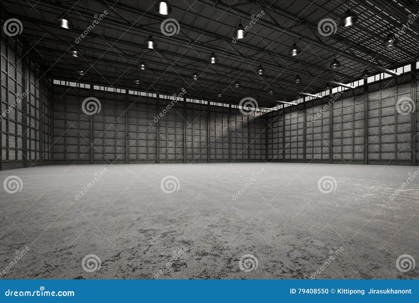 Interior empty factory stock photo. Image of factory - 79408550