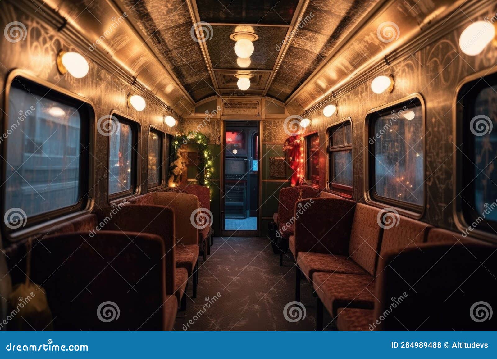 Polar Express Train Interior
