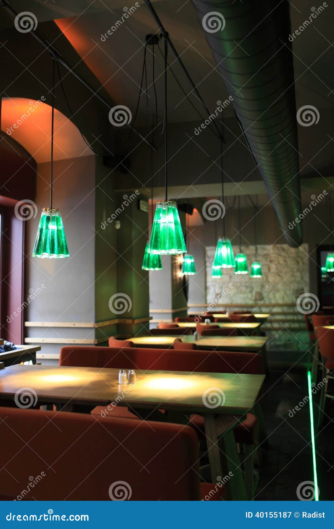 Interior of Empty Restaurant Stock Image - Image of luxury, elegance ...