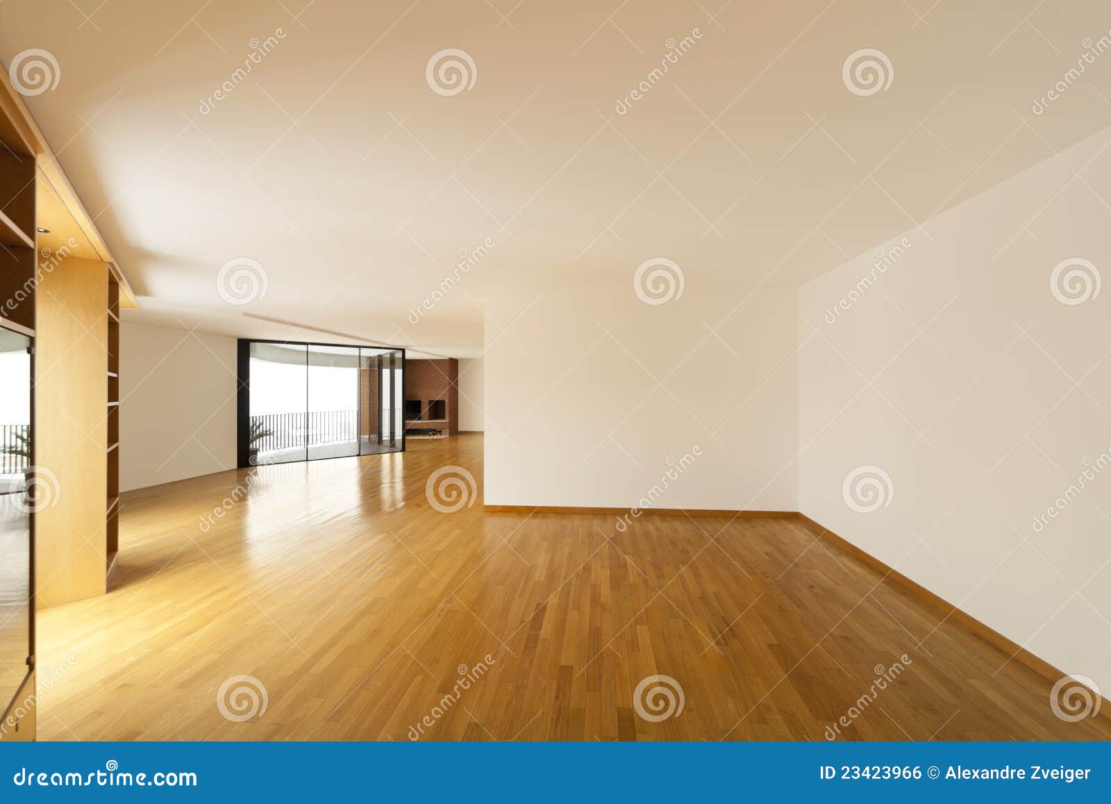 Interior, empty room stock photo. Image of open, interior - 23423966