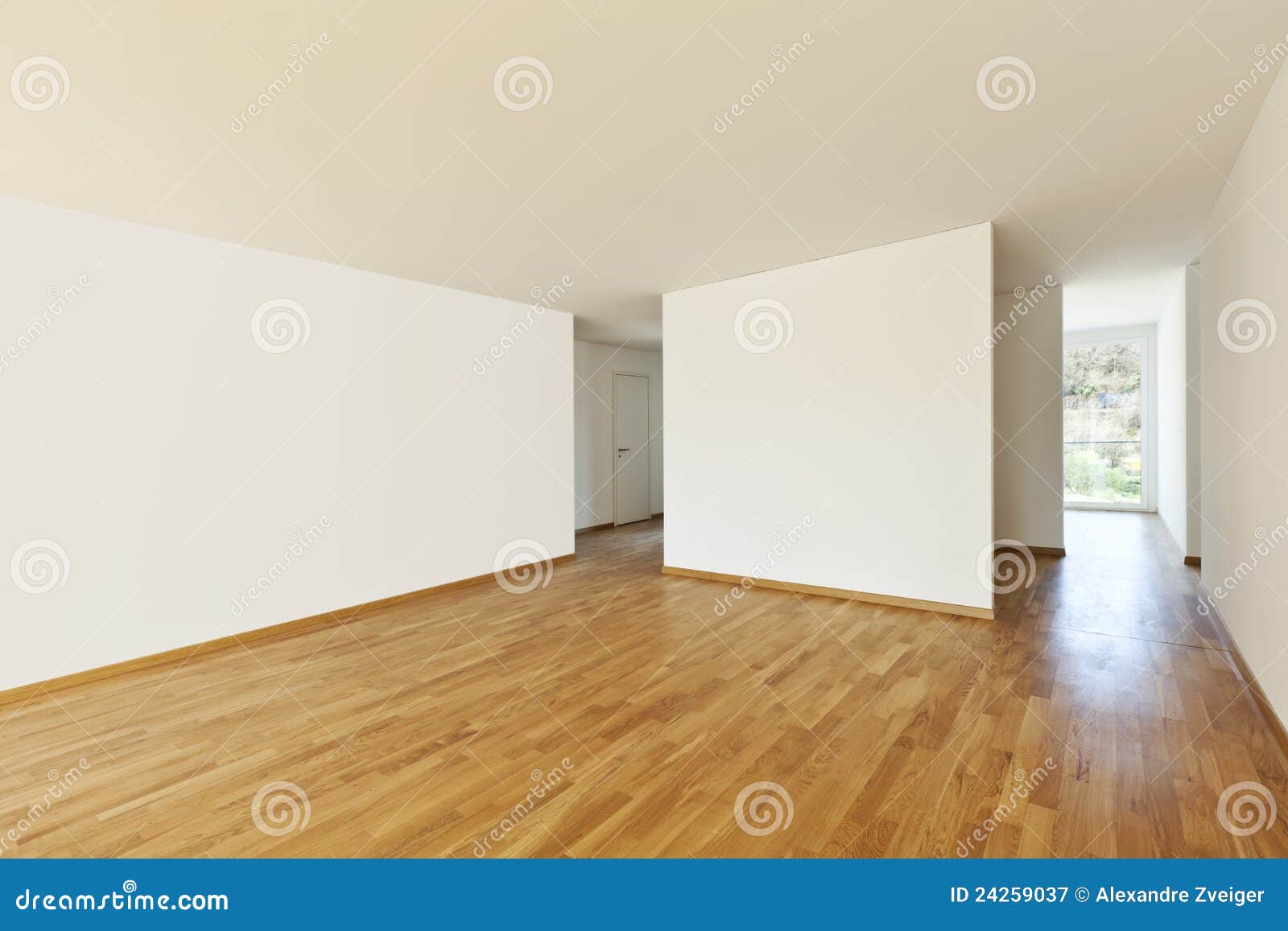 Interior, empty room stock image. Image of beautiful - 24259037