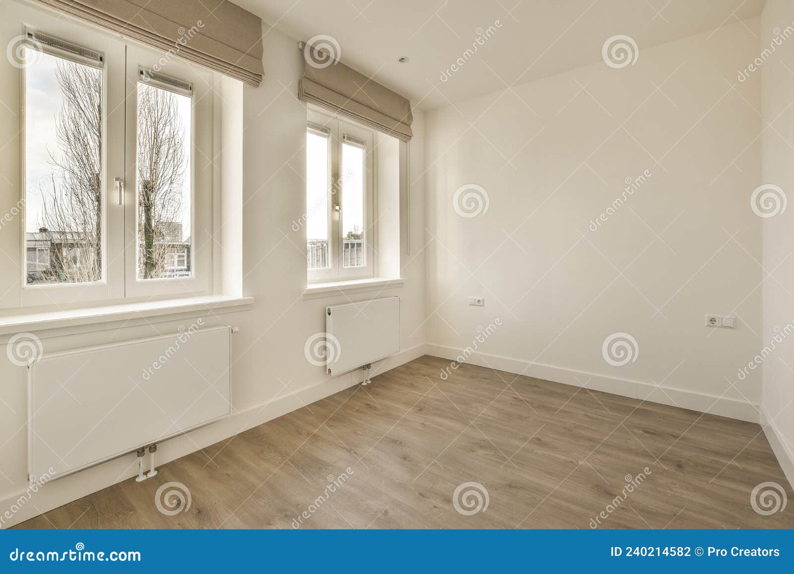 Interior of empty room stock photo. Image of luxury - 240214582