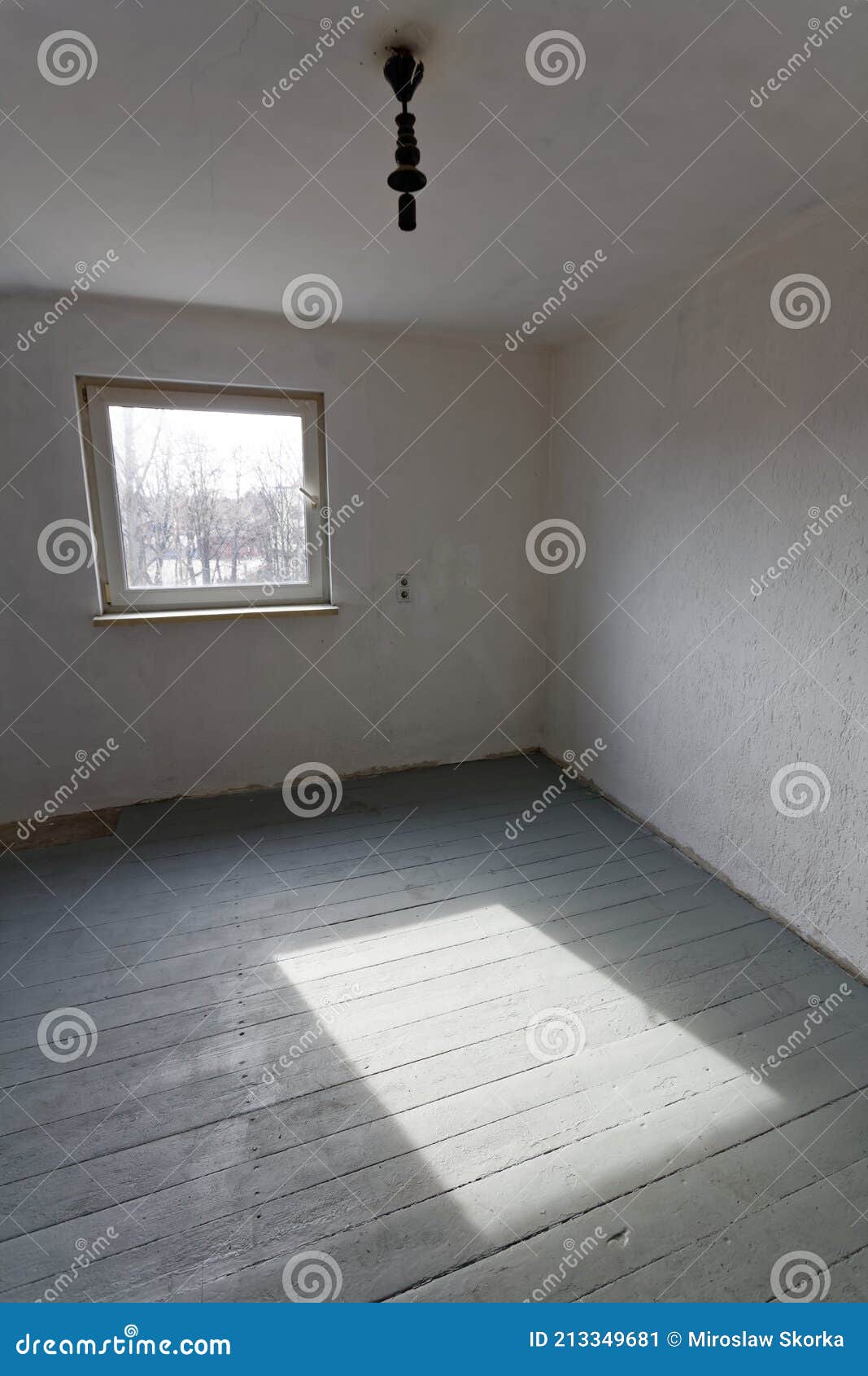 Interior of an empty room stock image. Image of light - 213349681