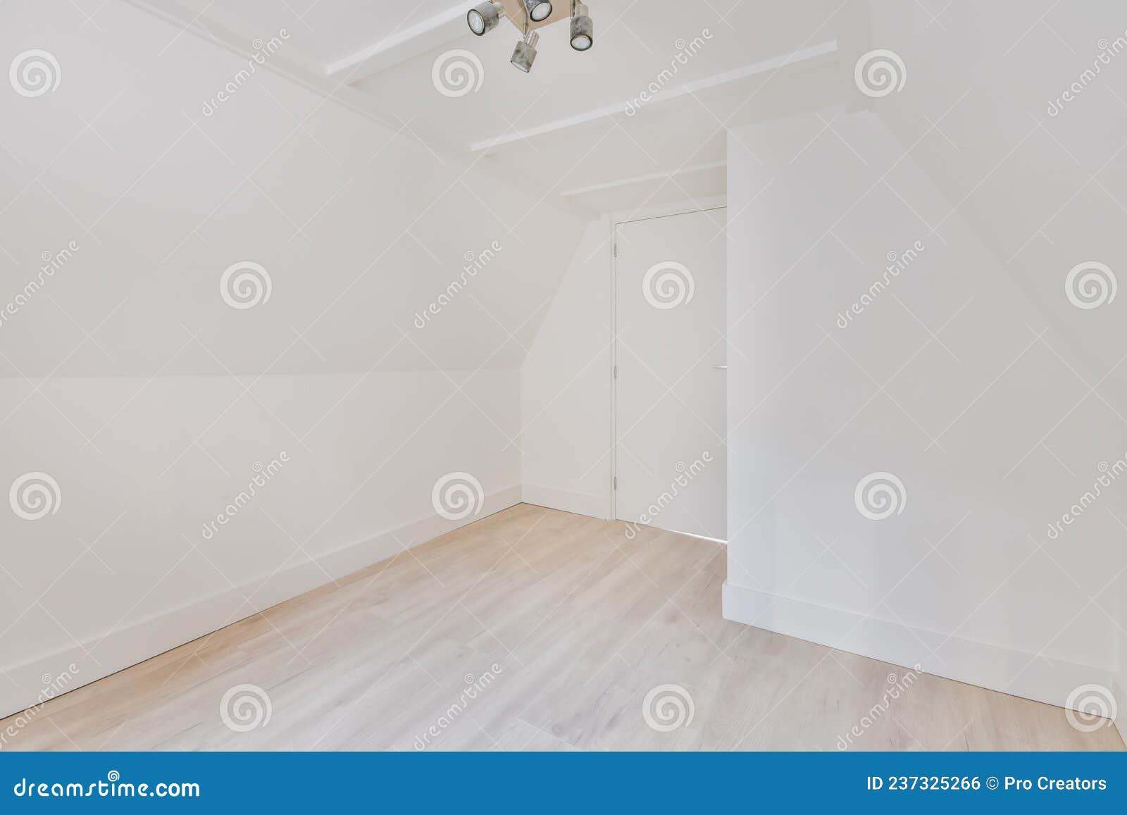 Interior of empty room stock photo. Image of design - 237325266