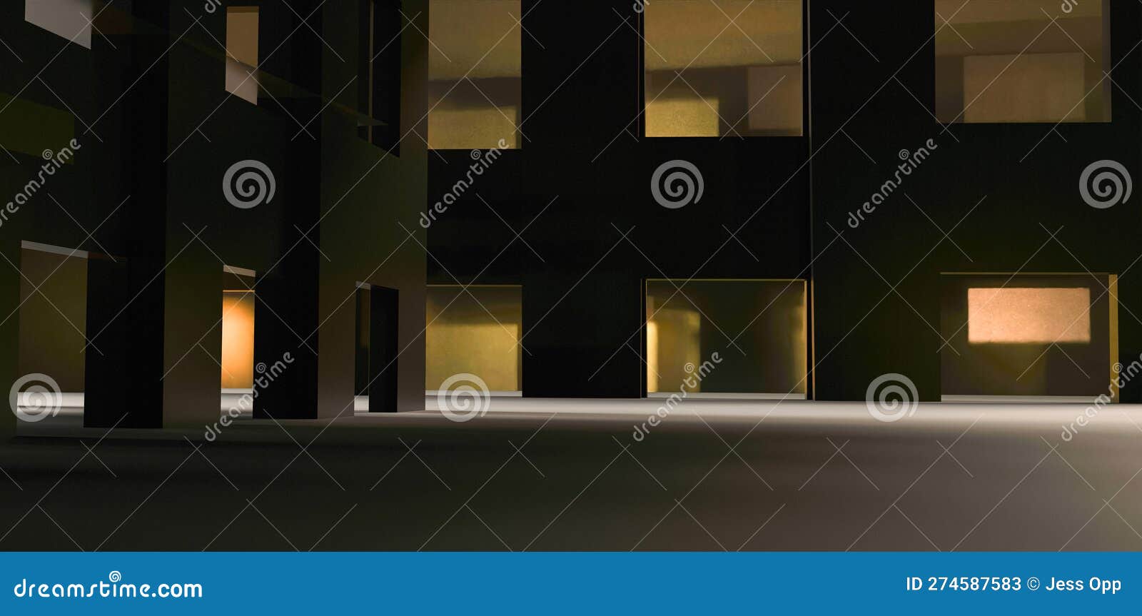 Interior of Empty Underground Room of Concrete and Metal Structures ...