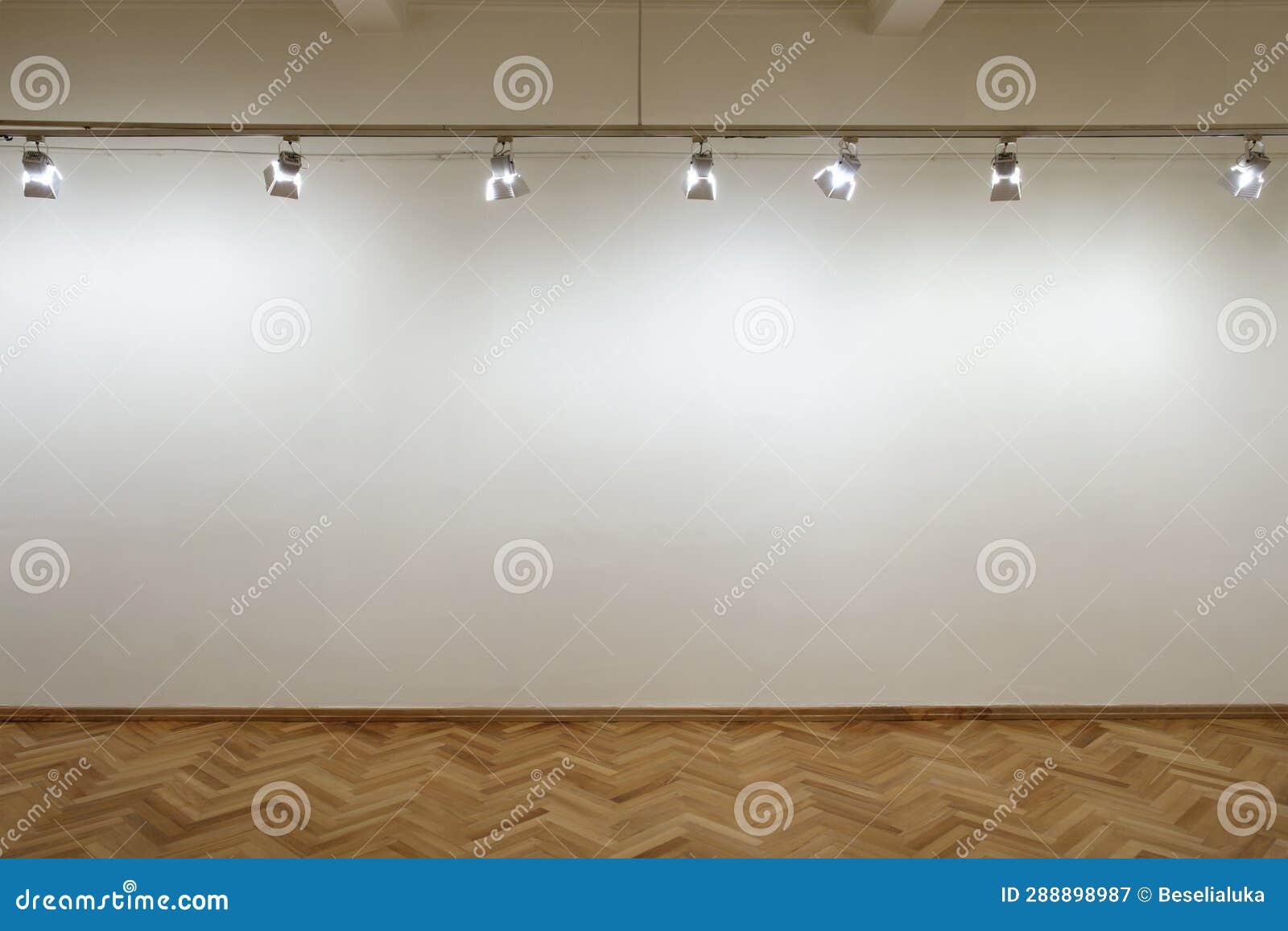Interior of an Empty White Wall Stock Image - Image of architecture ...