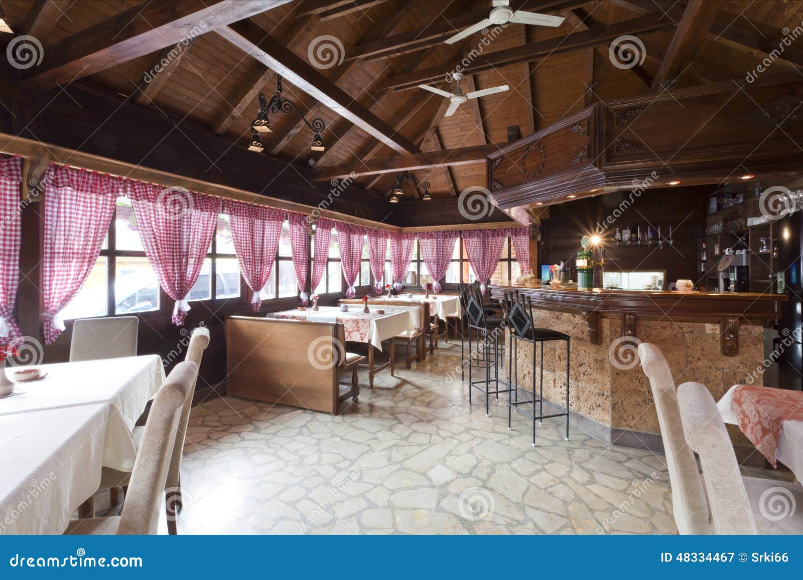 Interior Ethnic Restaurants Stock Image - Image of ethnic, tourism ...