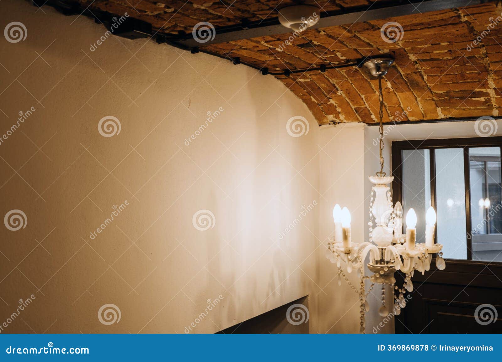 Arched Brick Old Ceiling. Bottom-up View Stock Photo | CartoonDealer ...
