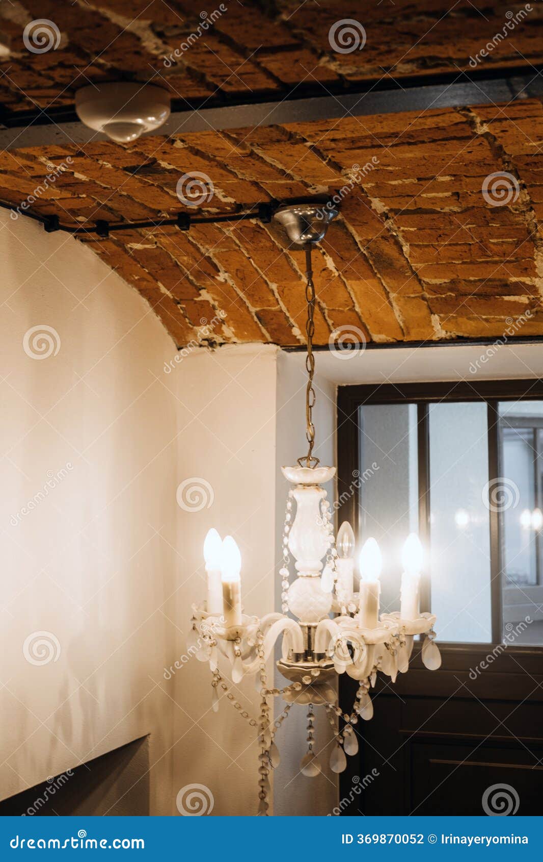 Arched Brick Old Ceiling. Bottom-up View Stock Photo | CartoonDealer ...