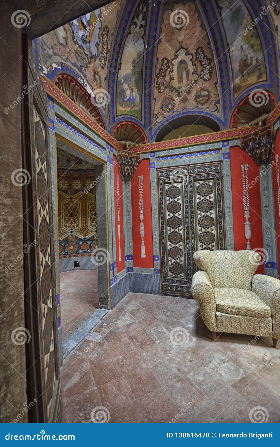 The Interior of a Fable Castle Stock Photo - Image of interior, italian ...