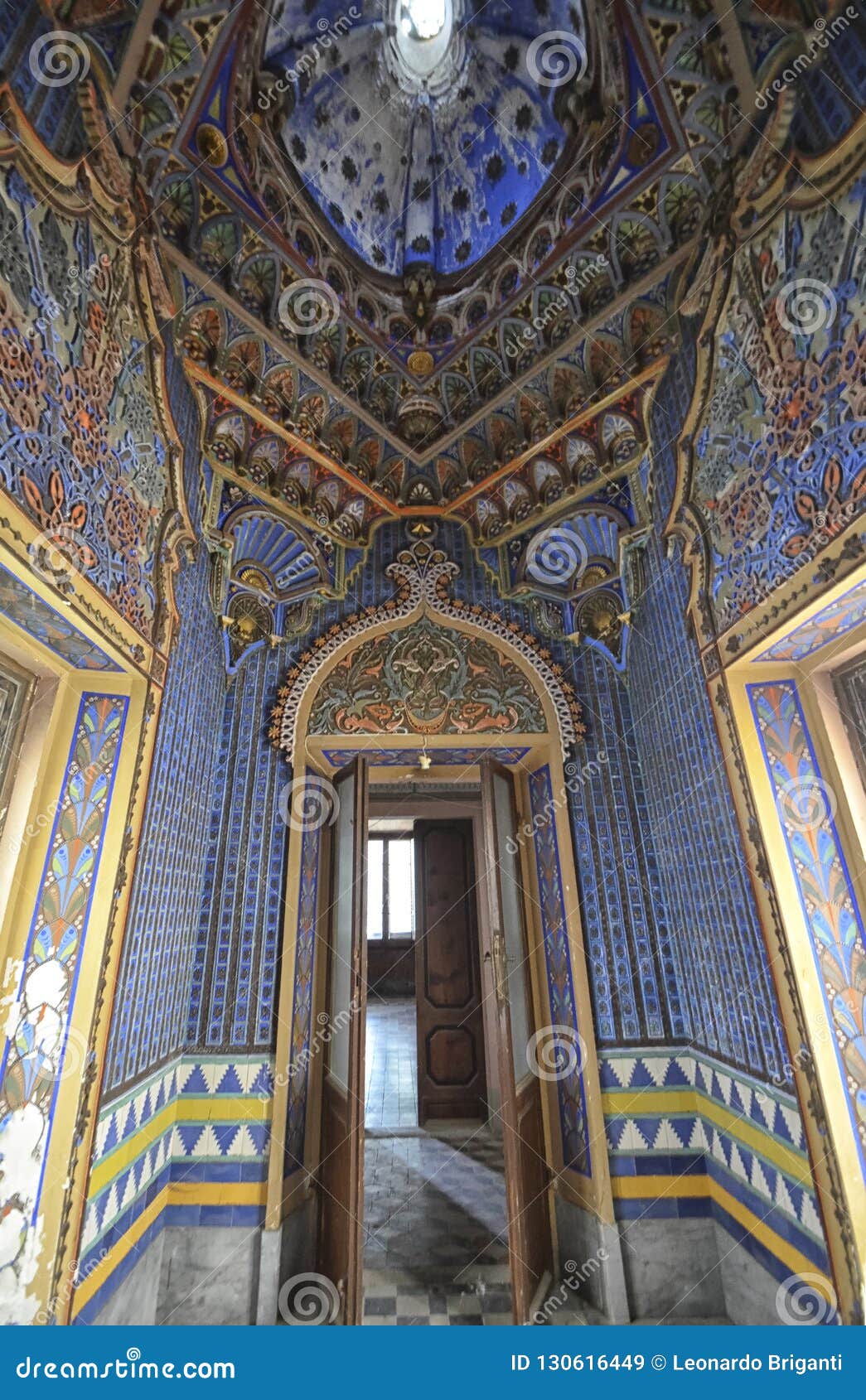 The Interior of a Fable Villa Stock Image - Image of tale, ceiling ...