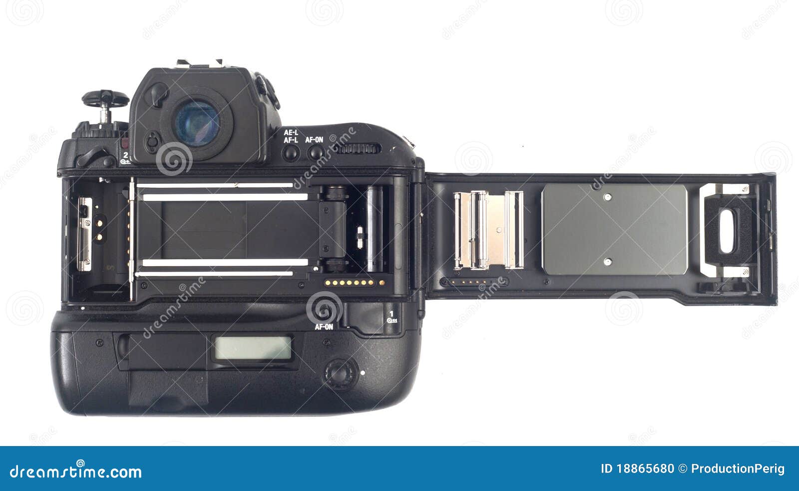 Interior of a film camera stock photo. Image of photographic - 18865680