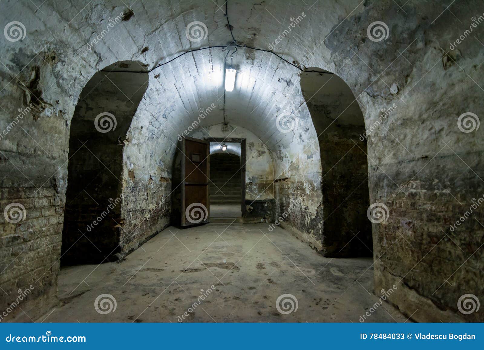 Interior of Fort 13 Jilava Jail, Romania Stock Image - Image of romania ...