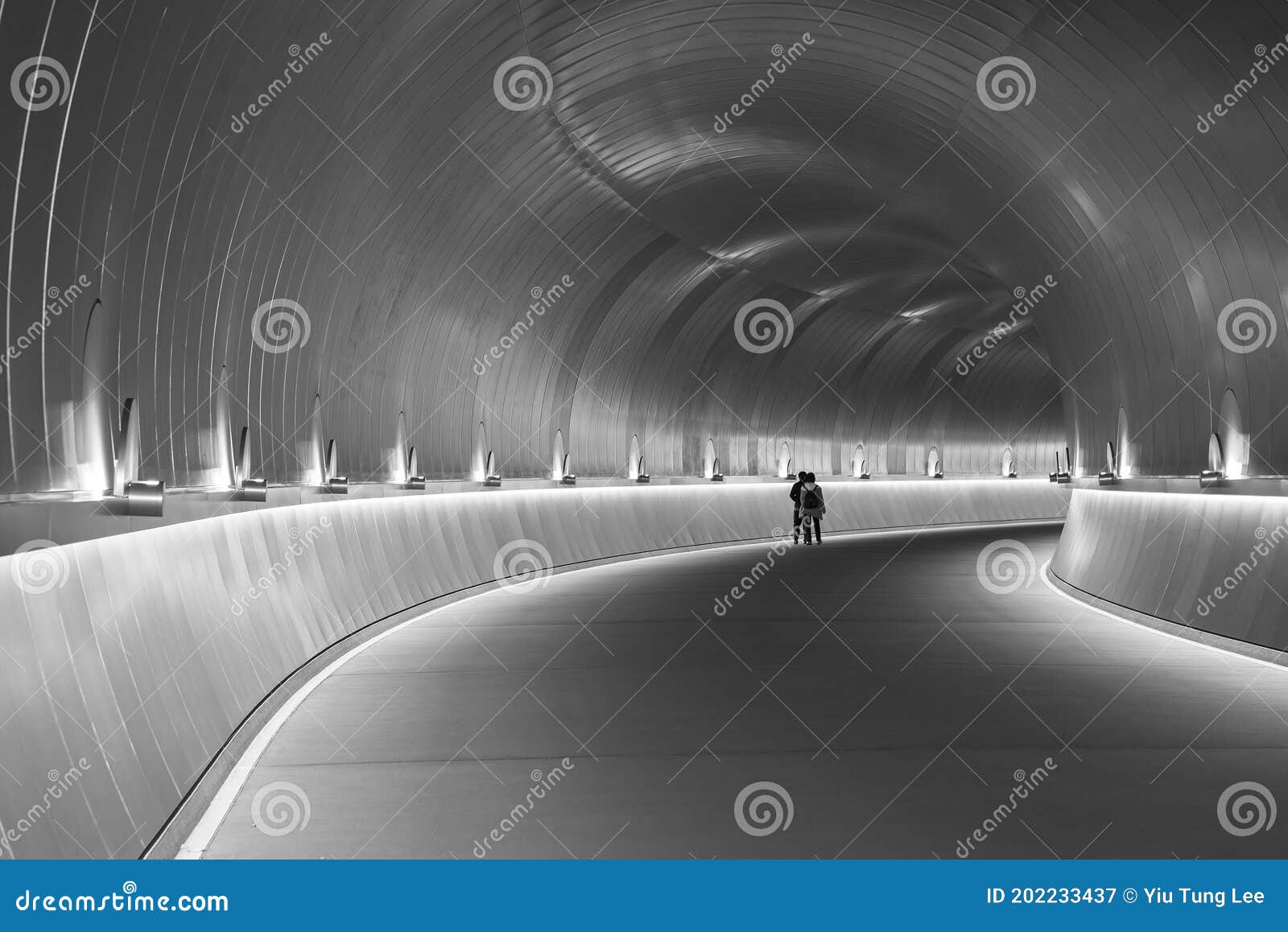 Modern tunnel stock image. Image of entrance, exit, corridor - 202233437