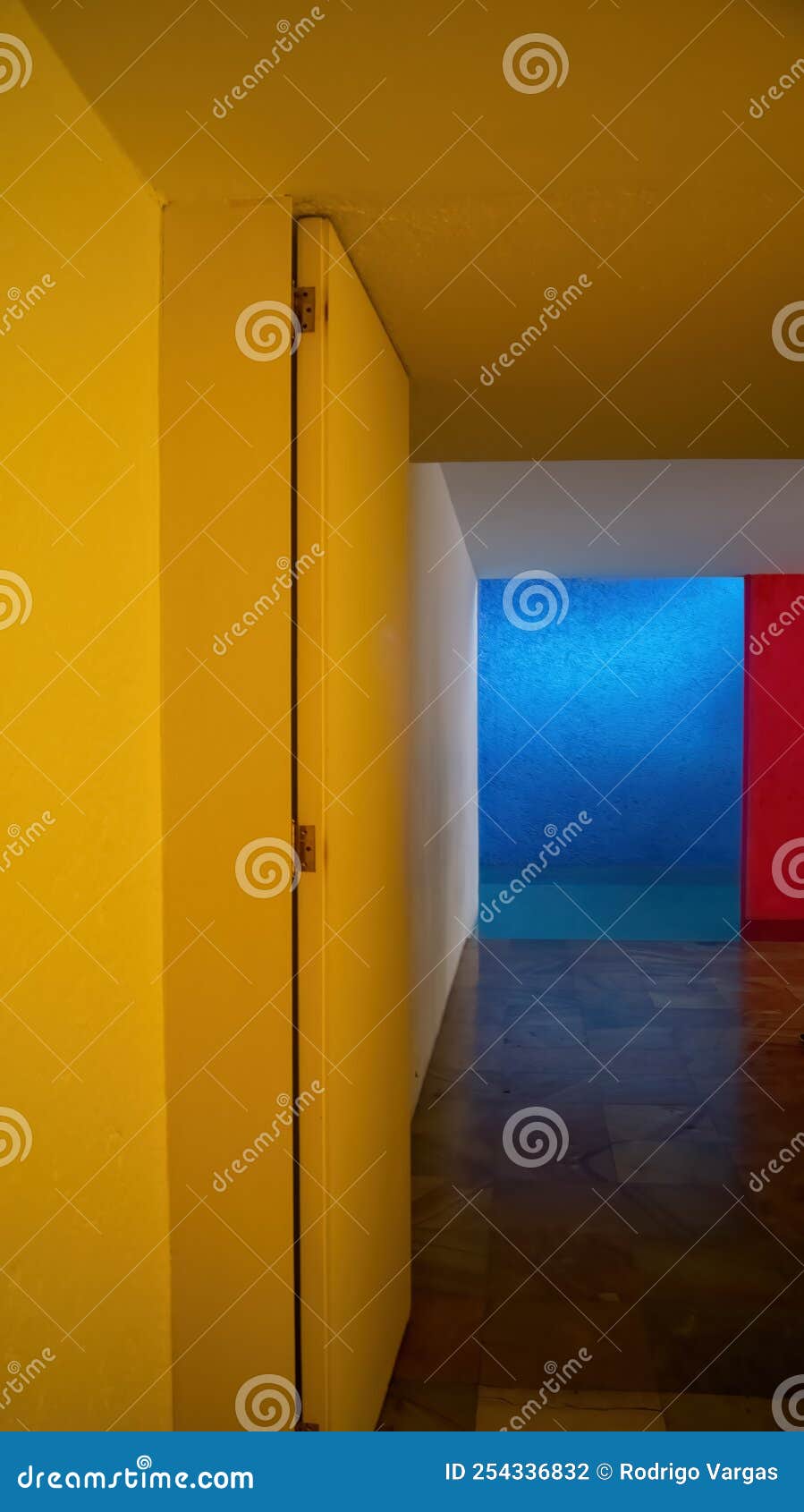 Interior of the Gilardi House of the Famous Architect Luis Barragan ...