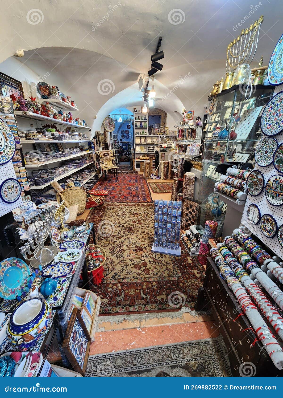 Interior of the Grand Bazaar in Israel Editorial Photography - Image of ...