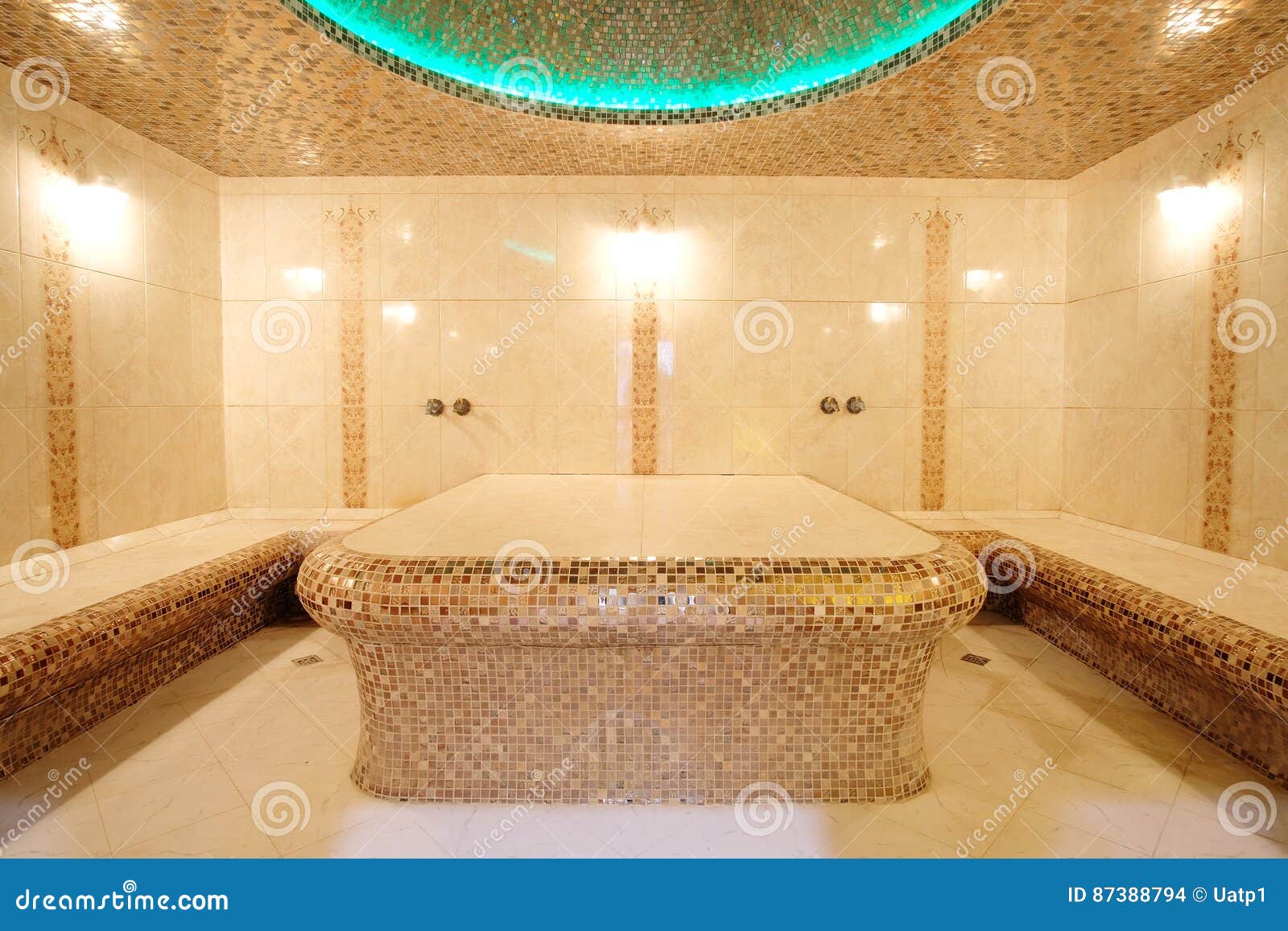 Interior of a hamam stock photo. Image of healthy, east - 87388794