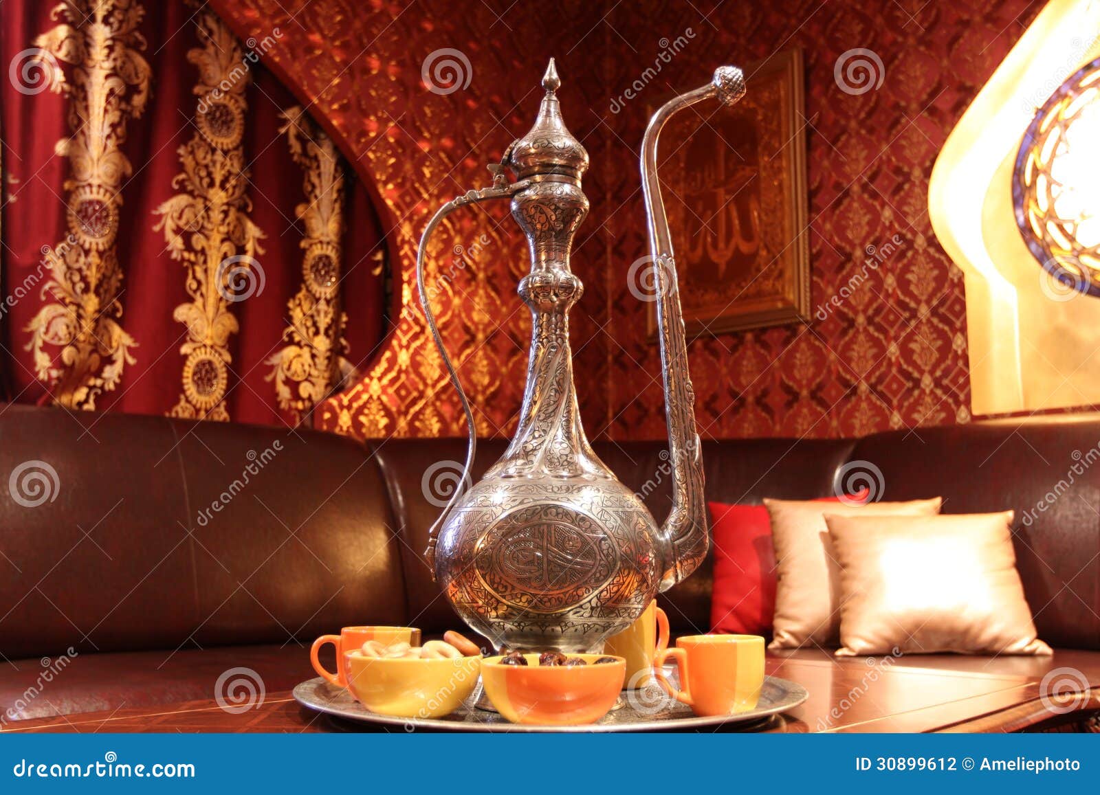 Interior Hamam stock photo. Image of gold, lifestyle - 30899612