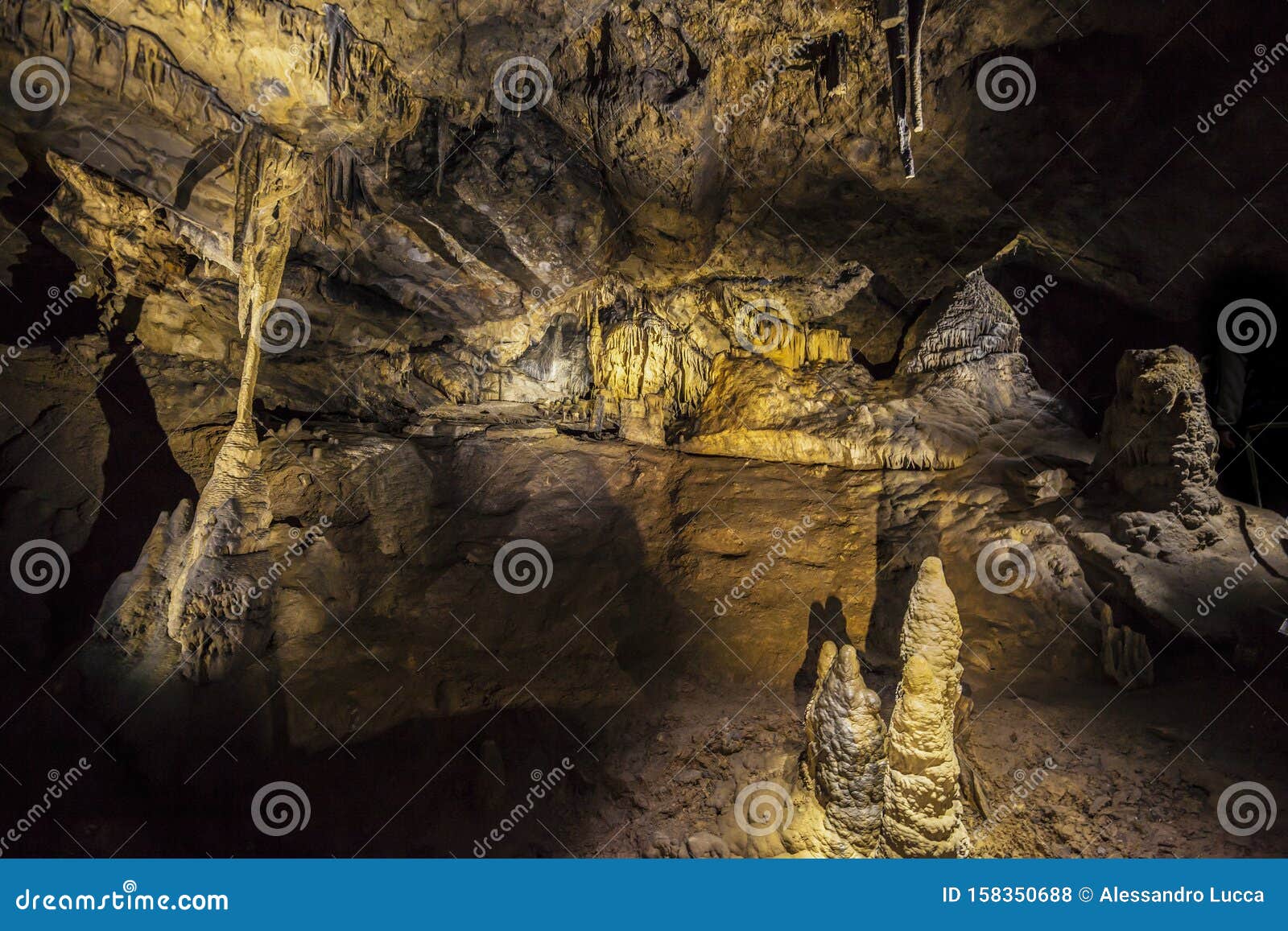 The Caves of Han stock photo. Image of cavern, calcium - 158350688