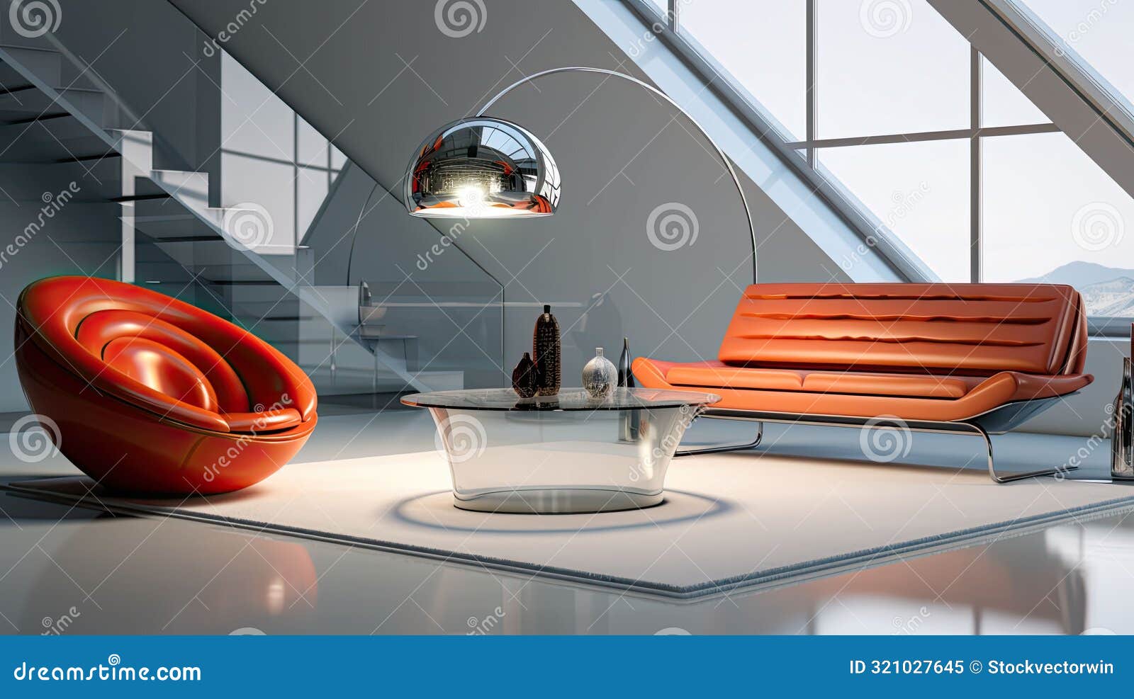 Interior hdri light stock illustration. Illustration of space - 321027645