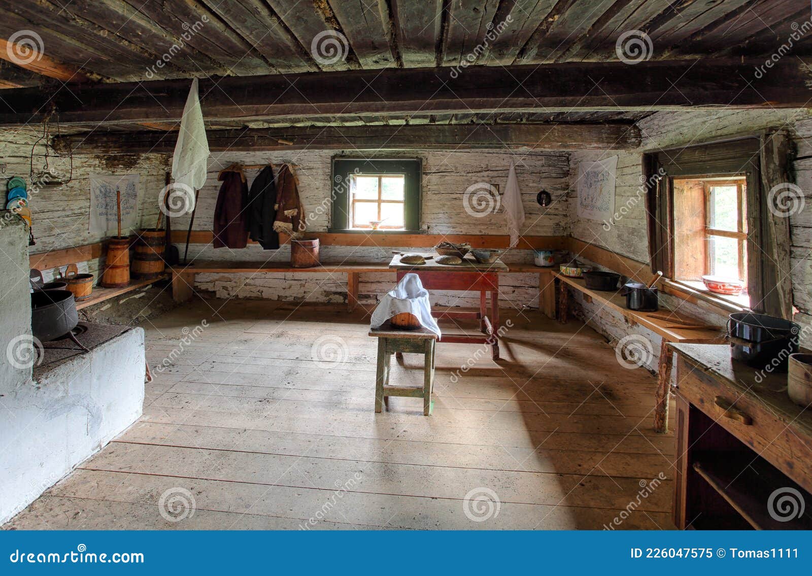 Interior of Historical House from 19th Century Editorial Image - Image ...