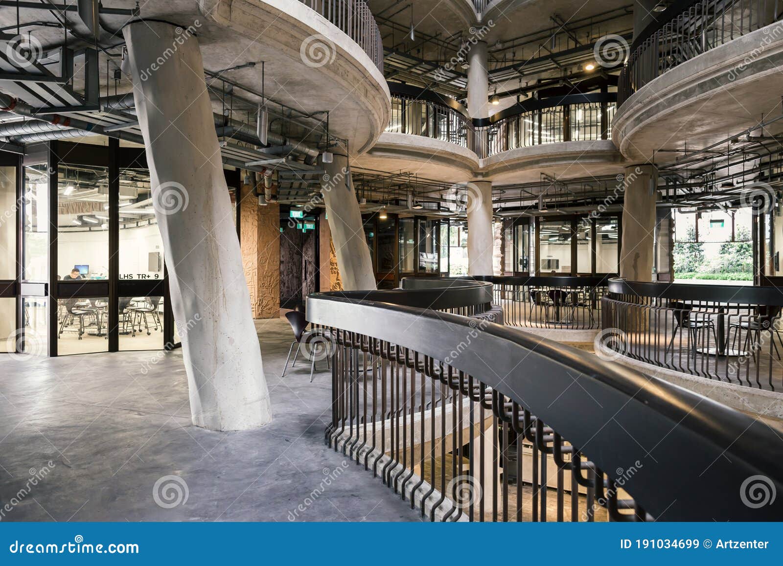 Interior of the Hive, Called Dim Sum Baskets Building Stock Image ...