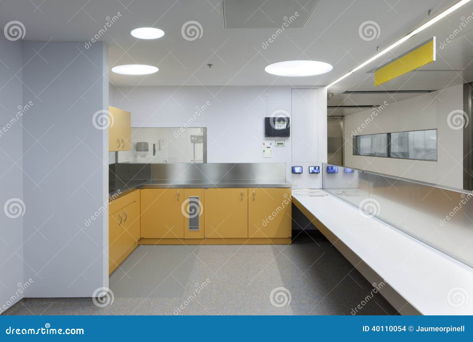 Interior of a Hospital Emergency Stock Photo - Image of clinic, doors ...