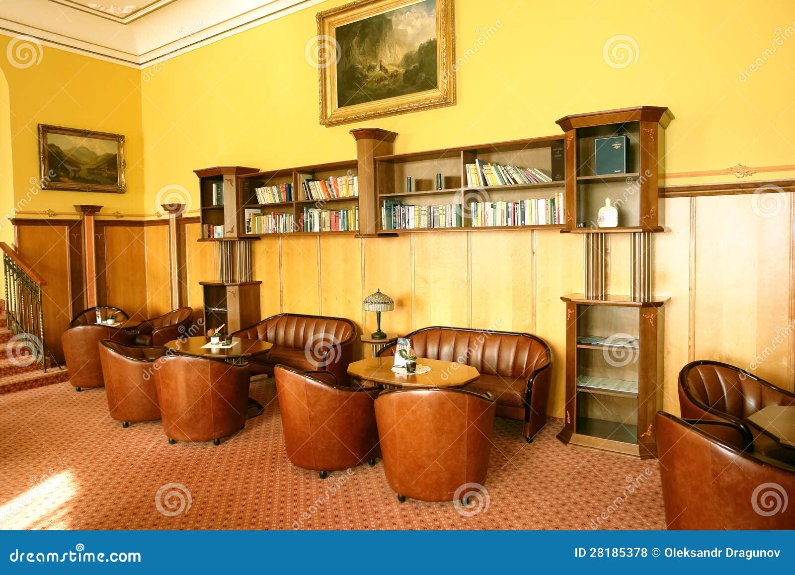 Interior of hotel hall. editorial stock photo. Image of tour - 28185378