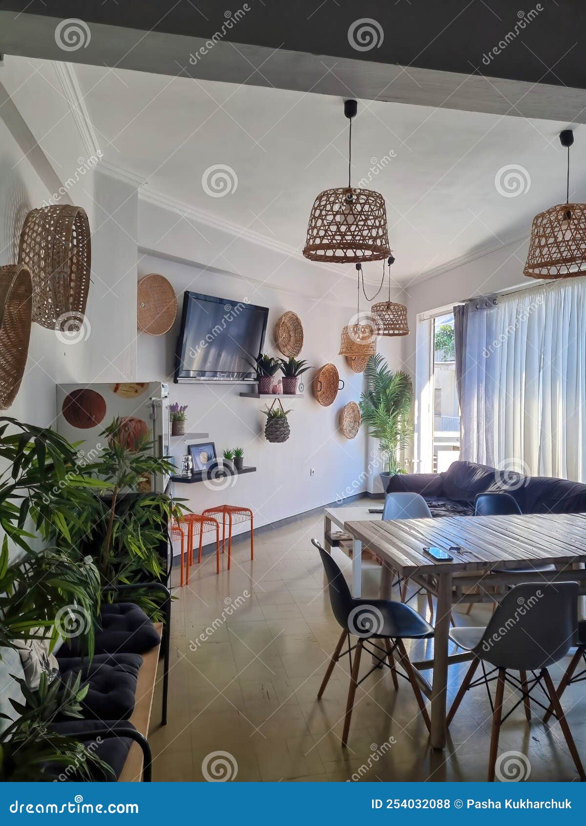 Interior of a Hotel Room in Greece Stock Photo - Image of floor, bright ...