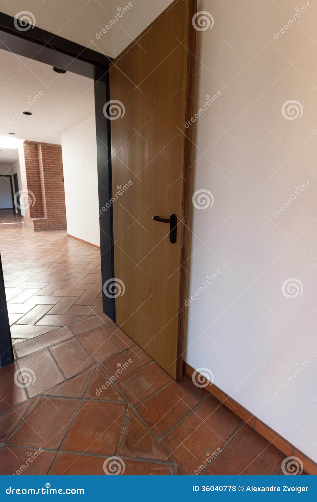 Interior house, door stock photo. Image of room, view - 36040778