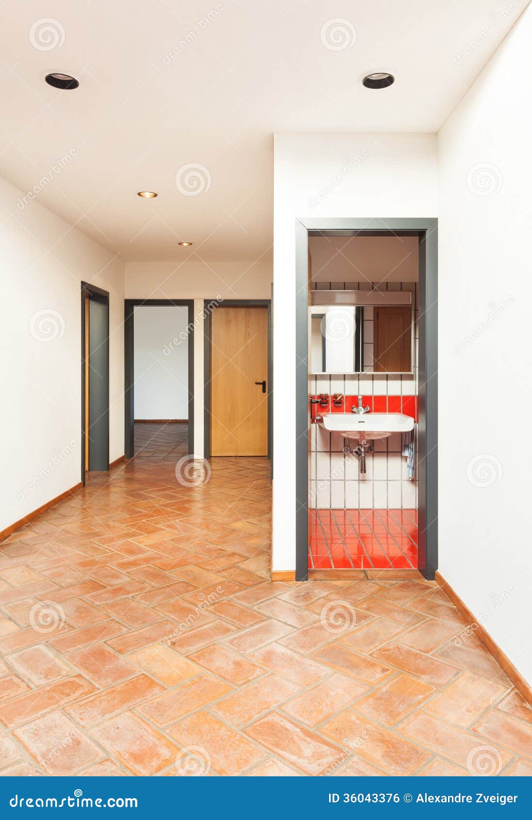 Interior house, hall view stock photo. Image of indoor - 36043376