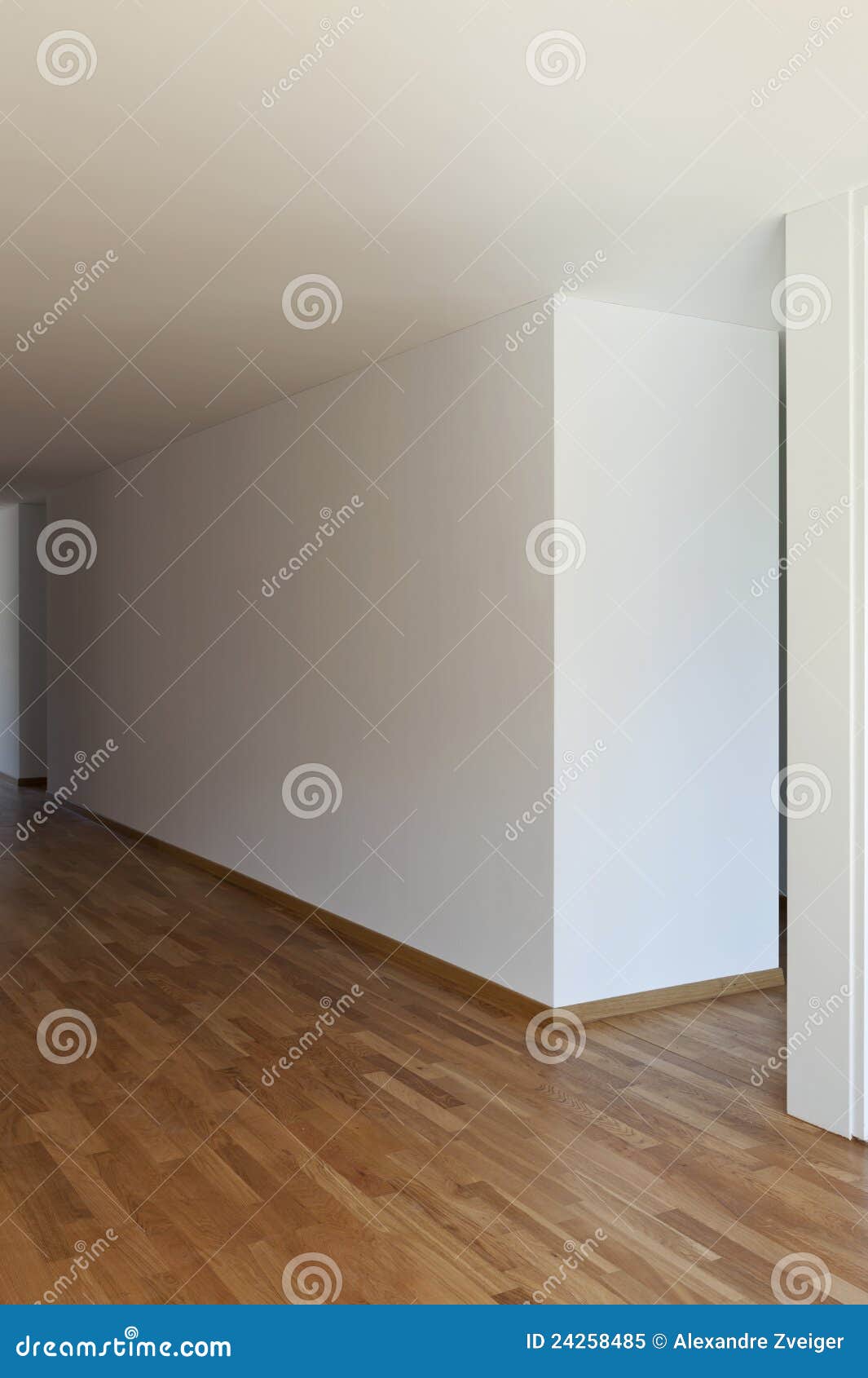 Interior house, passage stock image. Image of loft, white - 24258485