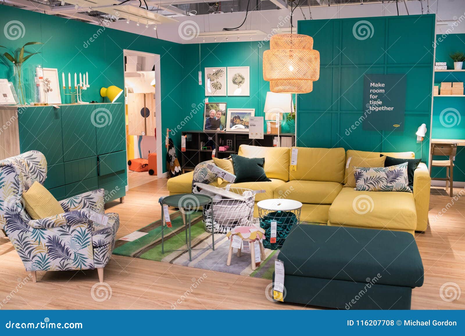 Interior of an Ikea store editorial stock photo. Image of company ...