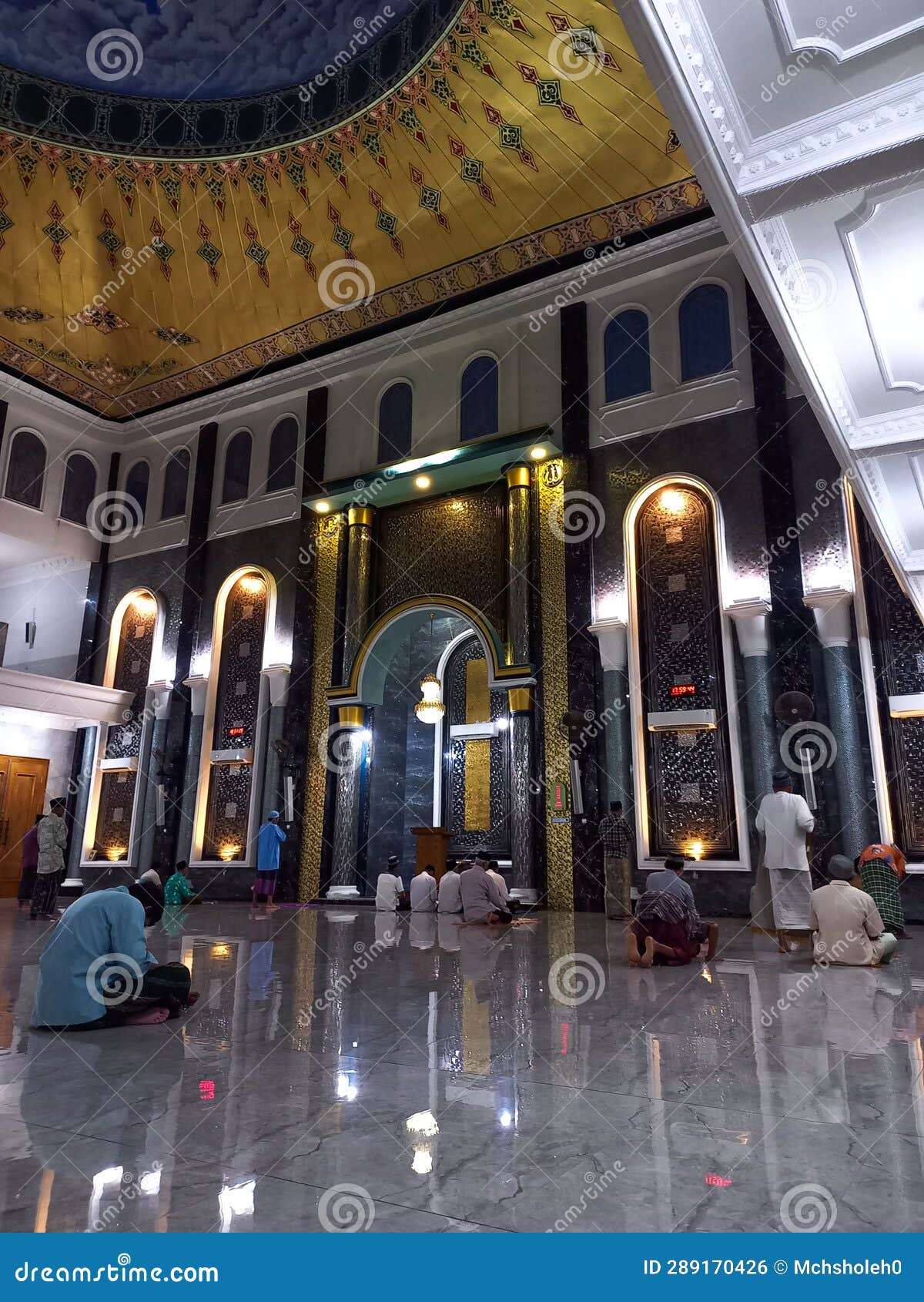 The Interior Inside the Mosque is Very Interesting and Beautiful ...