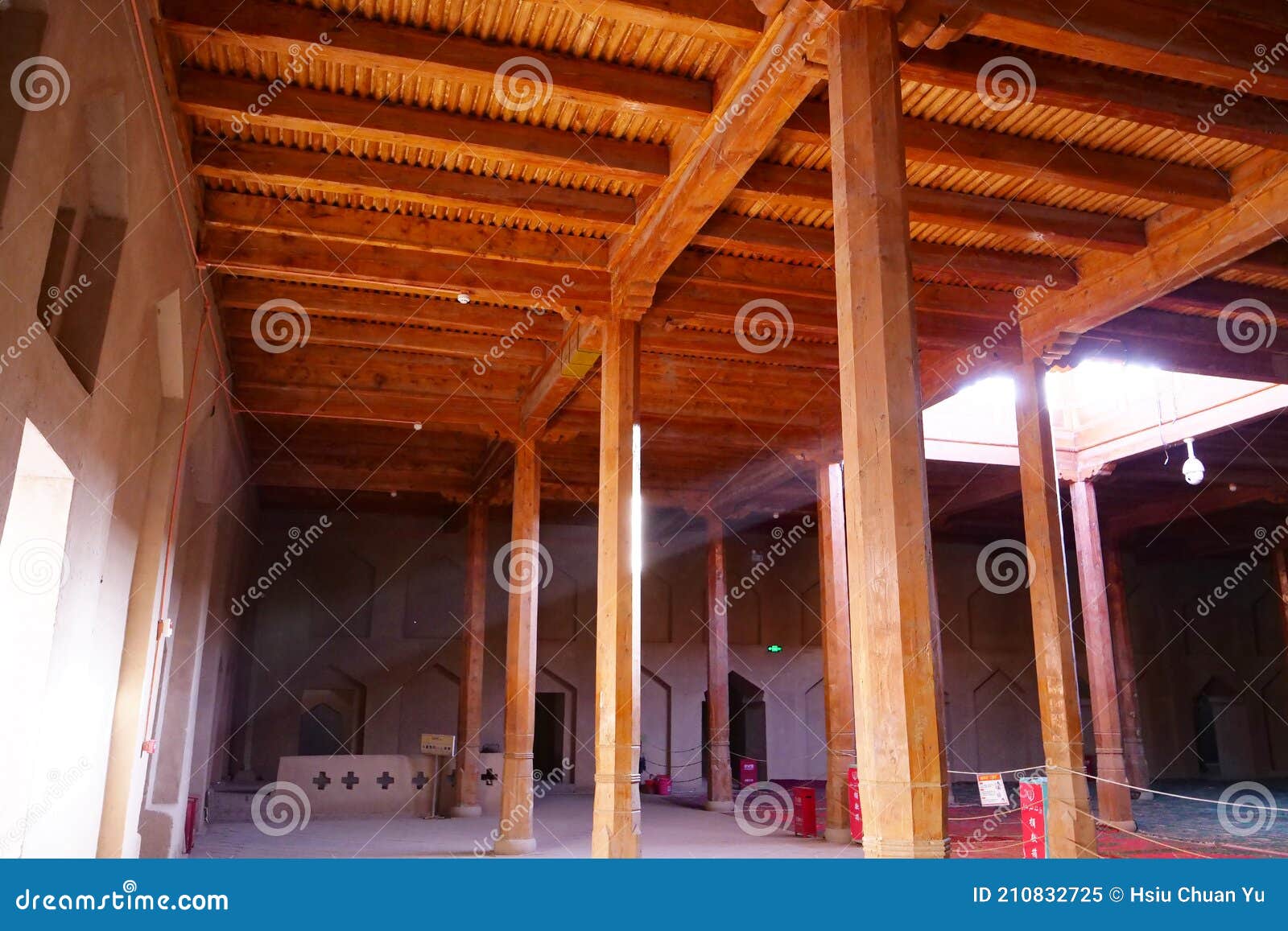 Interior Inside Sugong Tower in Turpan. the Largest Ancient Islamic ...