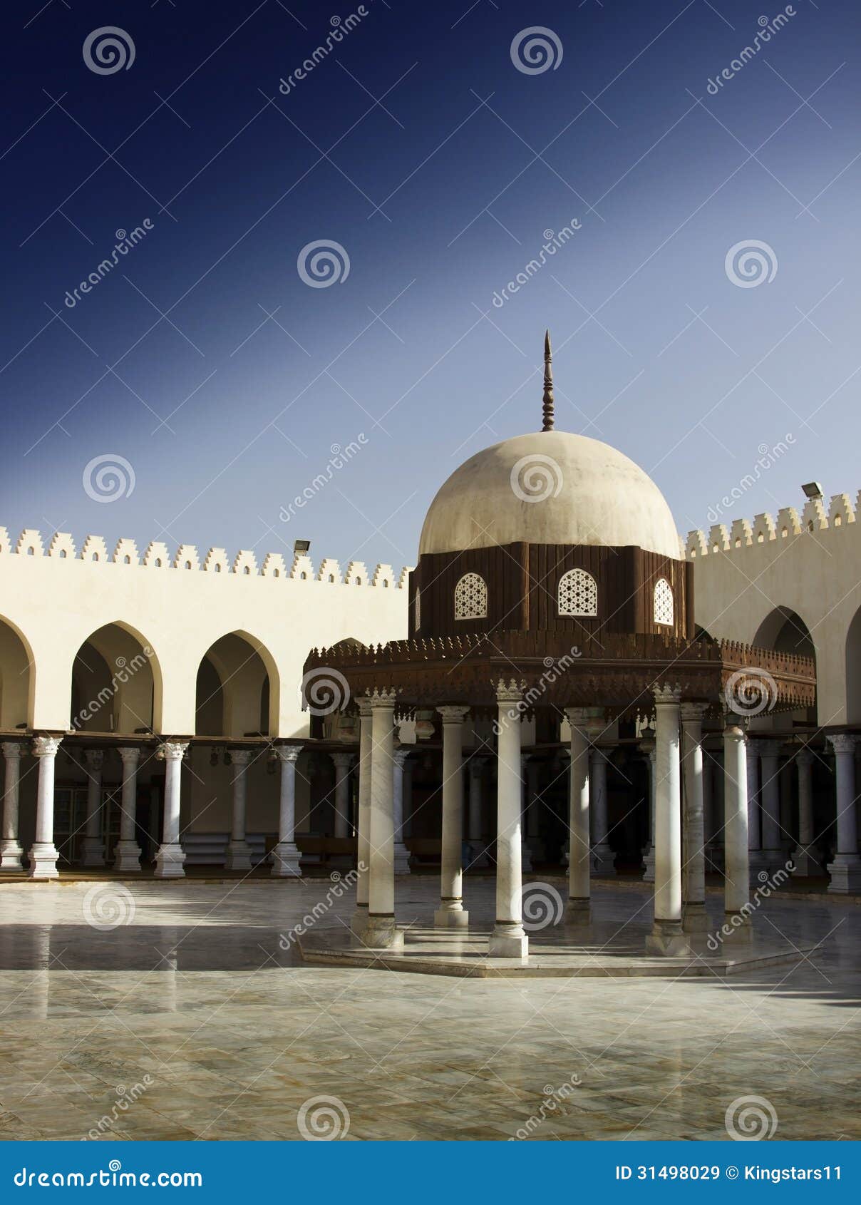 Interior of islamic mosque stock image. Image of historic - 31498029