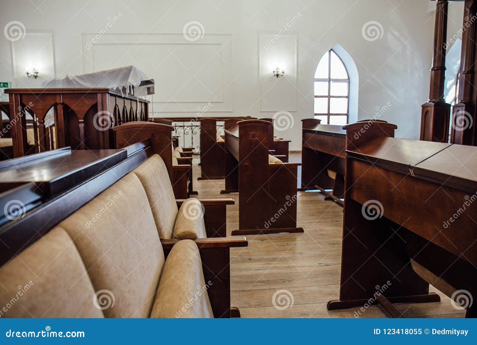 Interior of Jewish Synagogue Inside in Kaluga Stock Image - Image of ...