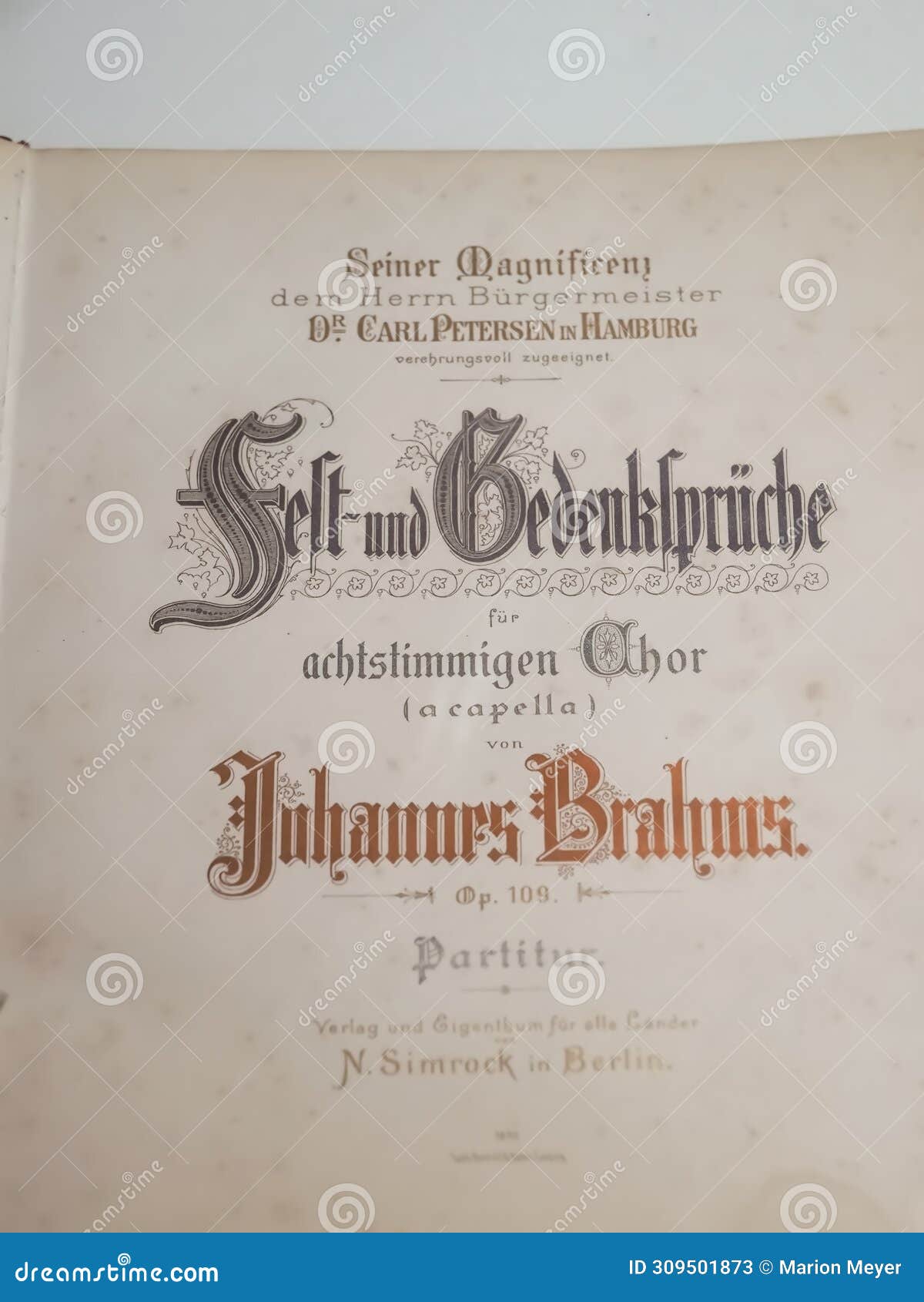 Interior of Johannes Brahms Museum in Hamburg in Germany Editorial ...