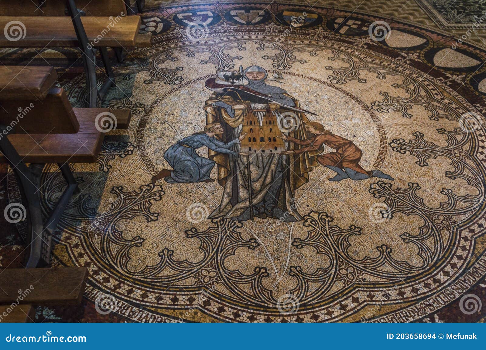 Interior of Keln, Aka Cologne Cathedral Editorial Stock Image - Image ...