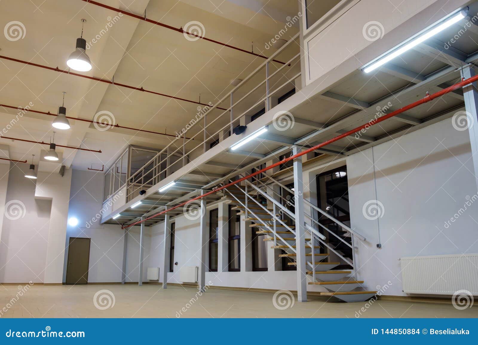 Interior of a Large Empty Room Stock Photo - Image of empty, bright ...