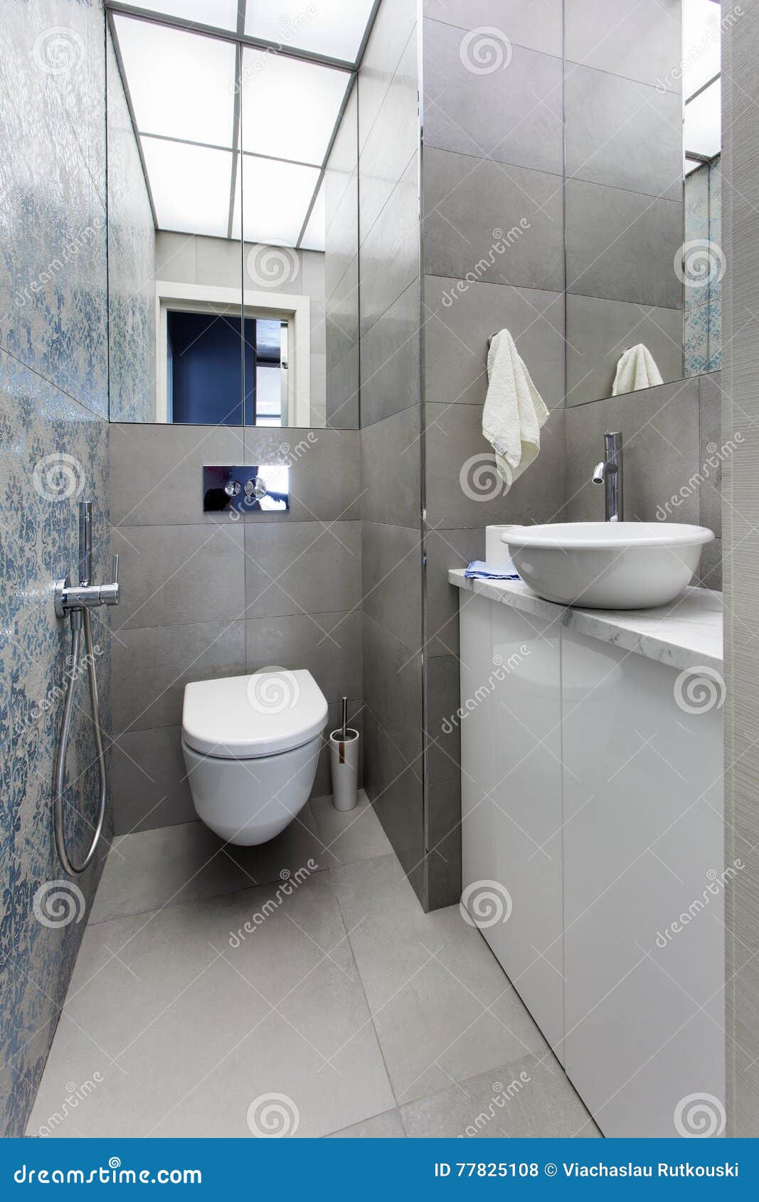 Interior of a lavatory stock photo. Image of white, toilet - 77825108