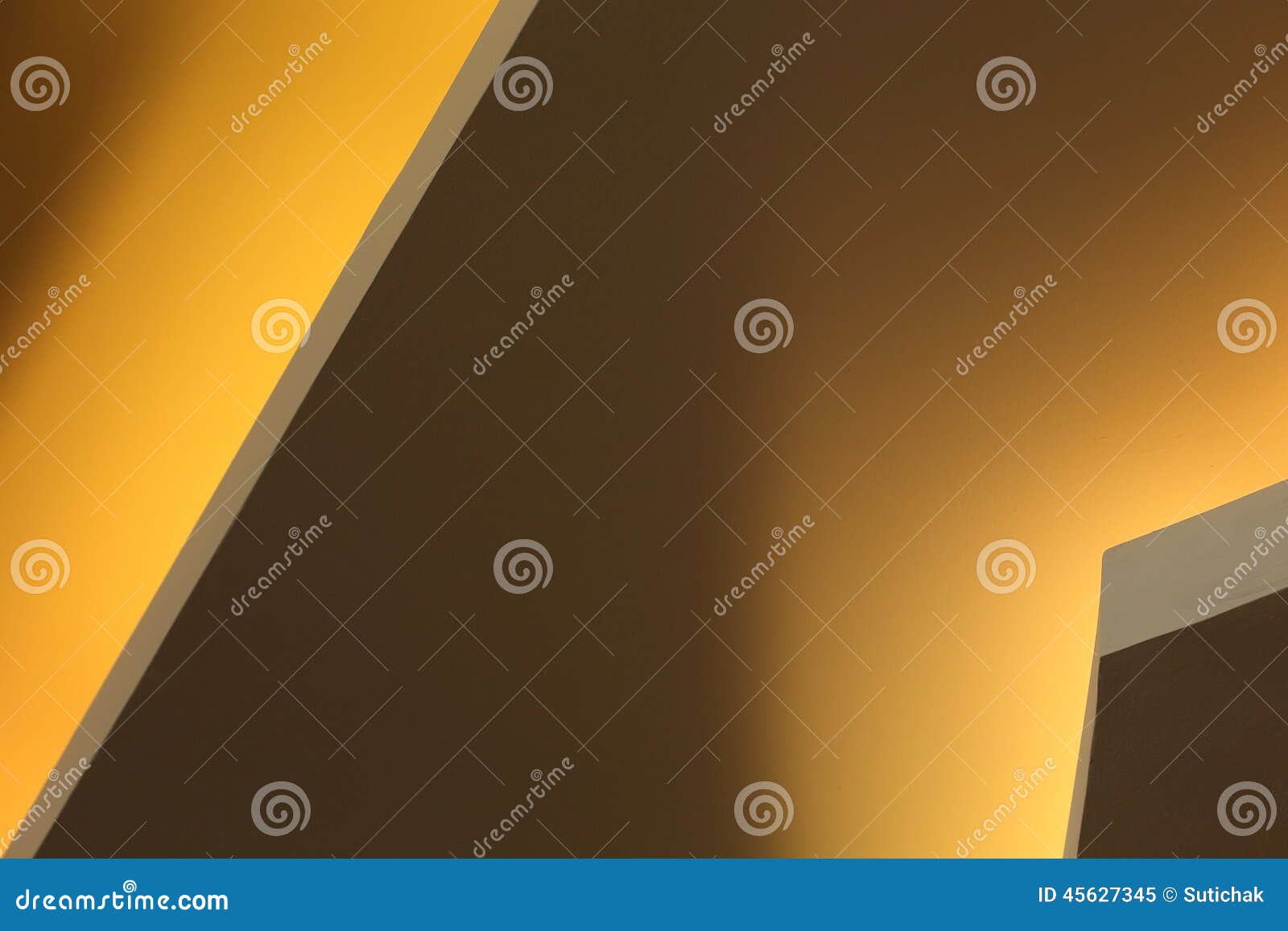 Interior of Light on Ceiling Modern Stock Image - Image of domestic ...