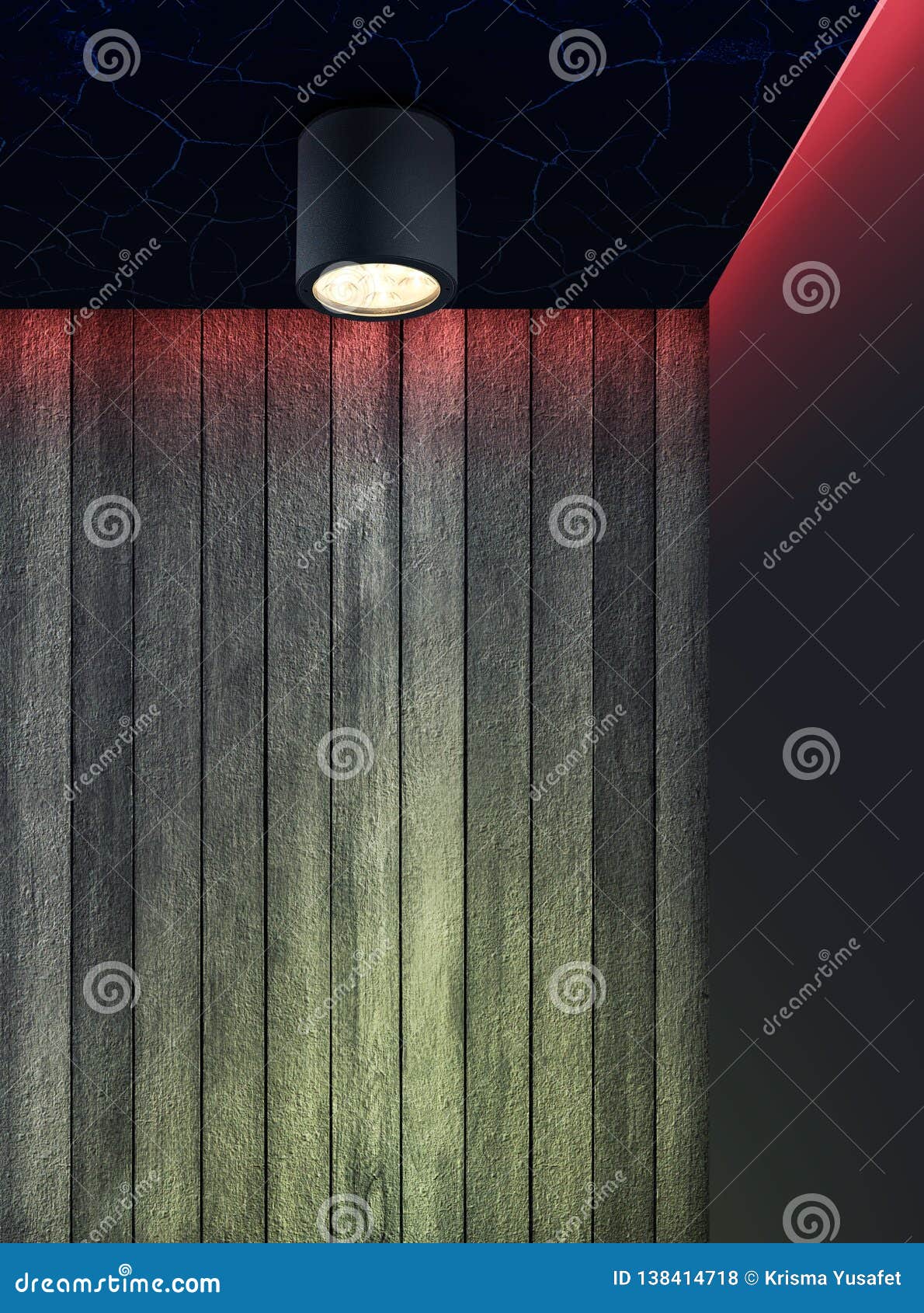 Interior Lighting Using LED Down Light Stock Photo - Image of room ...