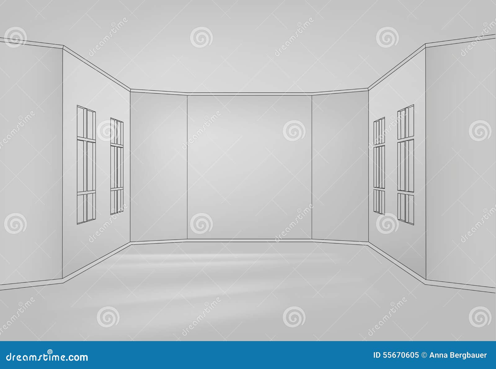 Interior line stock vector. Illustration of measurement - 55670605