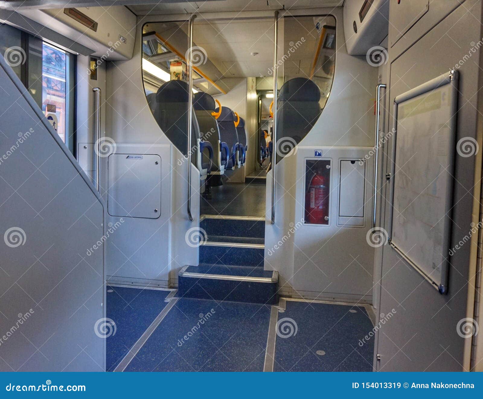 Interior Long-distance Trains in Italy Editorial Stock Image - Image of ...