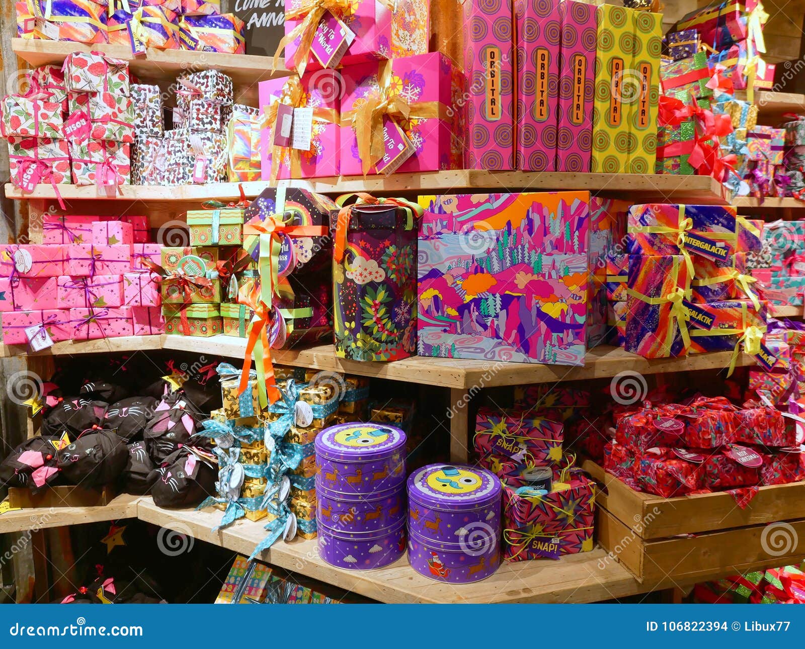 Interior Lush Soap Shop in Rome Editorial Stock Image - Image of retail ...