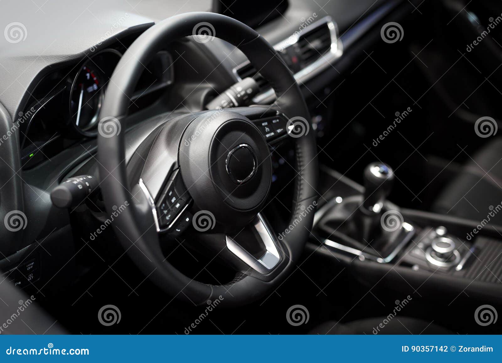 Interior of Luxurious Sport Car Stock Photo - Image of modern ...