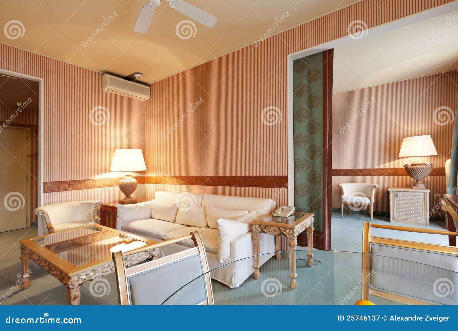 Interior luxury apartment, stock image. Image of beautiful - 25746137
